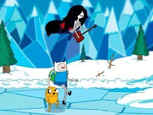 Adventure Time Marcelines Ice Blast game play free online