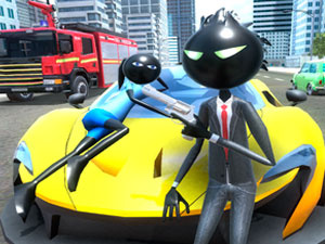 Amazing Crime: Strange Stickman game play free online