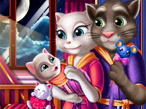 My Talking Angela jogos online, gato falando Angela jogo grátis