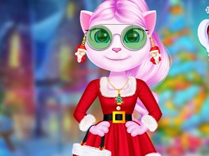 Angela Christmas Decor Game game play free online