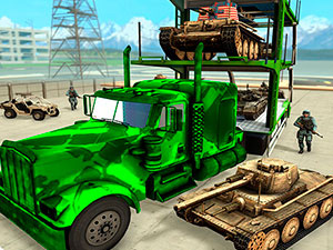 Army Tank Transporter game play free online