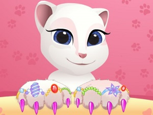 Baby Angela Great Manicure game play free online