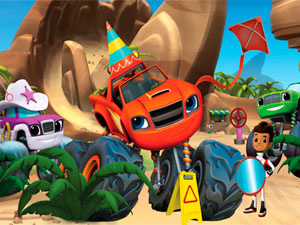 Blaze And The Monster Machines Super Search game play free online