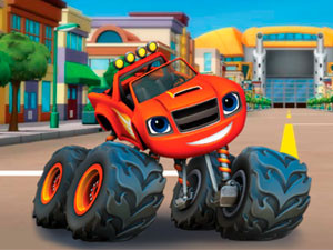 BLAZE AND THE MONSTER MACHINES: WORD LINKS game play free online