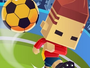 Blocky Kick game play free online