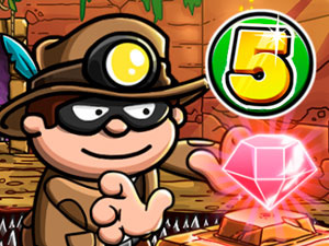 Bob The Robber 5: Tapınak Macerası oyununu ücretsiz çevrimiçi oyna