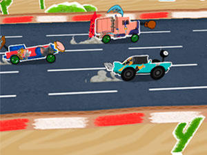 Boomerang Paper Racers game play free online