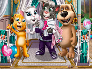 My Talking Angela jeux en ligne, chat parlant Angela jeu gratuit