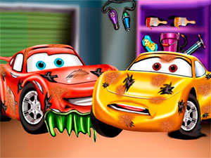 Lightning McQueen games, play Cars Lightning McQueen free online