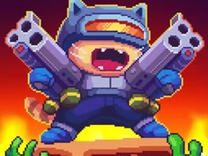 Cat Gunner: Super Zombie Shoot game play free online