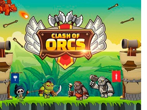 Clash of Orcs game play free online