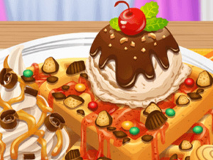 Cook Cook Belgian Waffles game play free online