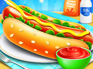 Cook Cook Real Hotdog game play free online