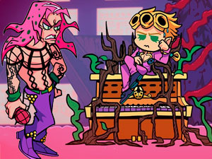 Cover FNF: Giorno and Diavolo sing Endless [MOD] game play free online