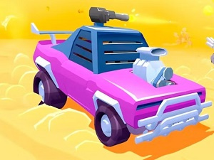 Desert Riders: Car Battle Game game play free online