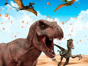 Dino Hunter: Killing Strand game play free online