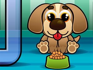 Feed My Pet Dog Numbers game play free online