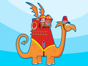 Firefighter Knights To The Rescue game play free online