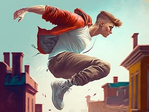 Flip Runner game play free online