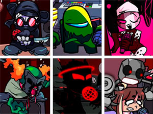 FNF: Accelerant, but everyone take Turn singing it game play free online