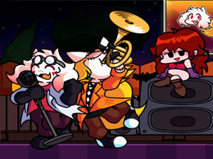 FNF: Alfie vs. Filip! (Skalloween Spectracle) game play free online