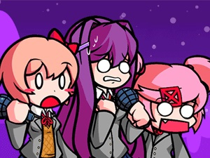 FNF: Doki Doki Takeover Plus! game play free online