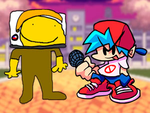 [FNF] In The Ocean: Ron sings Folders (mod) game play free online