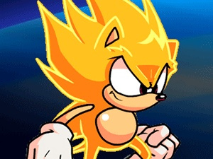 FNF: Pandemonium vs Super Sonic game play free online