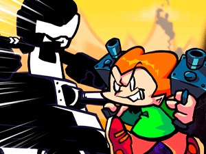 FNF: Paralysis but Pico & Tankman Sing it game play free online