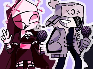 FNF: Sarvente’s Sacred Scuffle (MFM Triple Trouble) game play free online