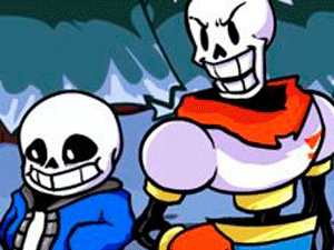 FNF: The Great Papyrus One-Shot (Guardsman) game play free online