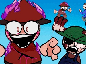 FNF: Triple Phonebreakers (vs Dave and Bambi) game play free online