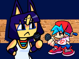 FNF vs Ankha`[bbpanzu] game play free online