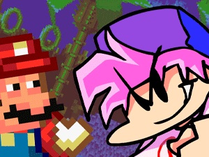 FNF vs Dorkly Mario (B-Side Dorkly Sonic) game play free online