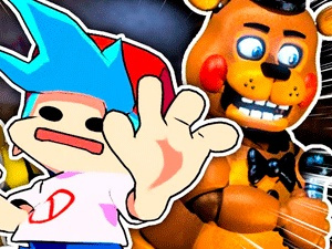 FNF vs FNAF 2 game play free online