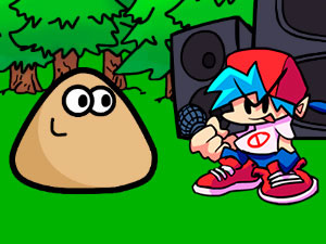 FNF VS POU (Friday Night Funkin) game play free online