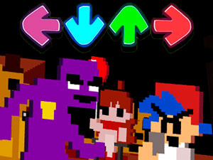 FNF V.S Purple Guy (Abandoned Arcade Machine) game play free online