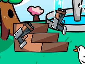 FNF vs Escaleras Juega gratis en línea