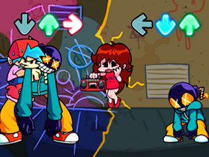 FNF - [Whitty + BF] VS [Fun-Sized Whitty] game play free online