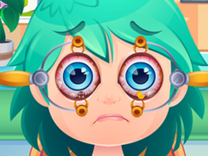 Funny Eye Surgery game play free online