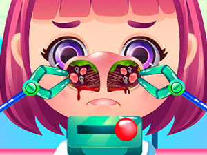 Funny Nose Surgery game play free online