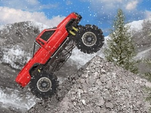 Hard Wheels Winter game play free online