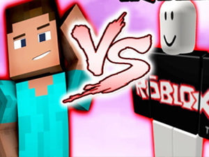 Minecraft Vs Roblox War