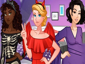 Instagirls Halloween Dress Up game play free online
