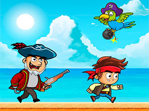 Jake Vs Pirate Run game play free online