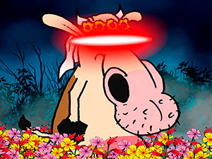 Laser-Cow Adventure game play free online