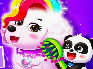 Little Panda Pet Salon game play free online