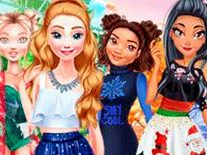 Mega Dressup - Seasons Best game play free online