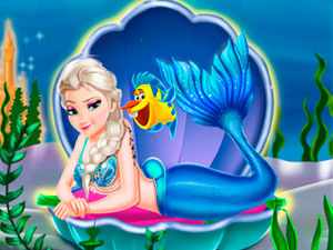 Mermaid Princesses Dress Up H game play free online