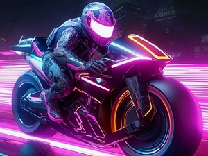 Neon Rider game play free online
